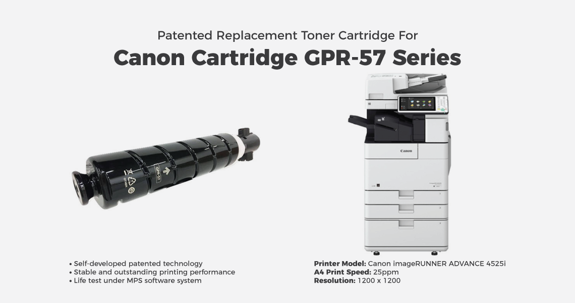 Canon GPR57 0473C003AA Compatible Black Toner Cartridge