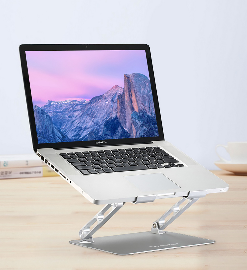 Support d'ordinateur portable ergonomique en aluminium réglable en ...