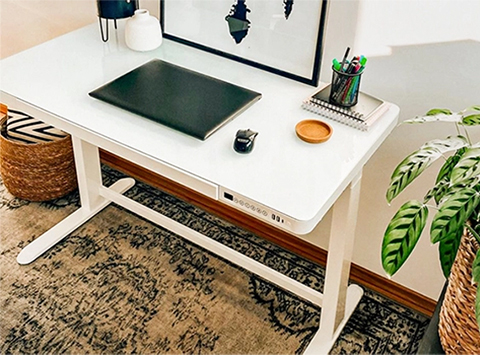 Sit-Stand Height Adjustable All-in-One Standing Desk (Included Table ...