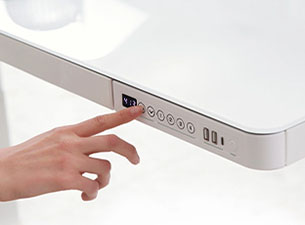 Sit-Stand Height Adjustable All-in-One Standing Desk (Included Table ...