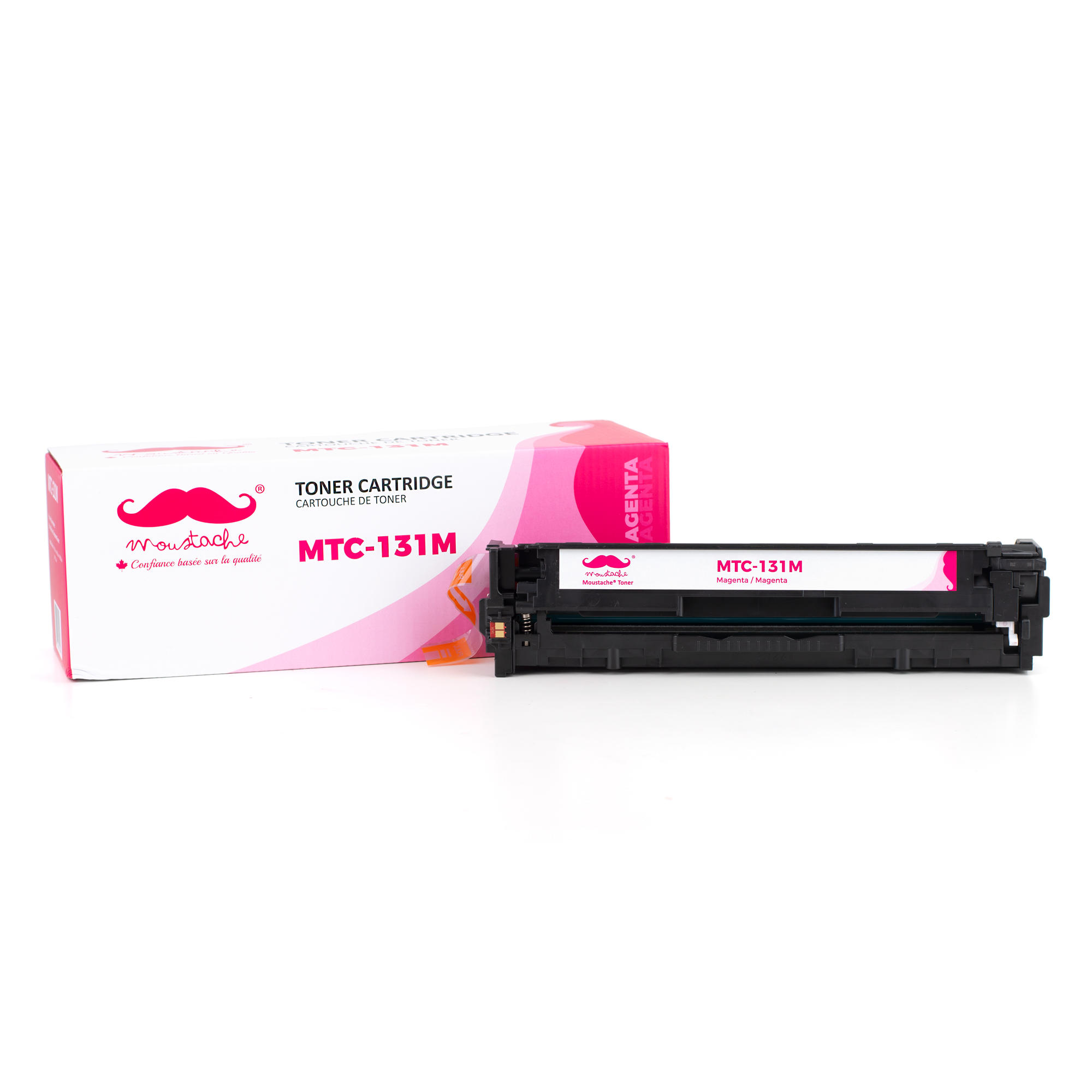 Canon 131 compatibleToner Cartridge Combo BK/C/M/Y - Moustache®