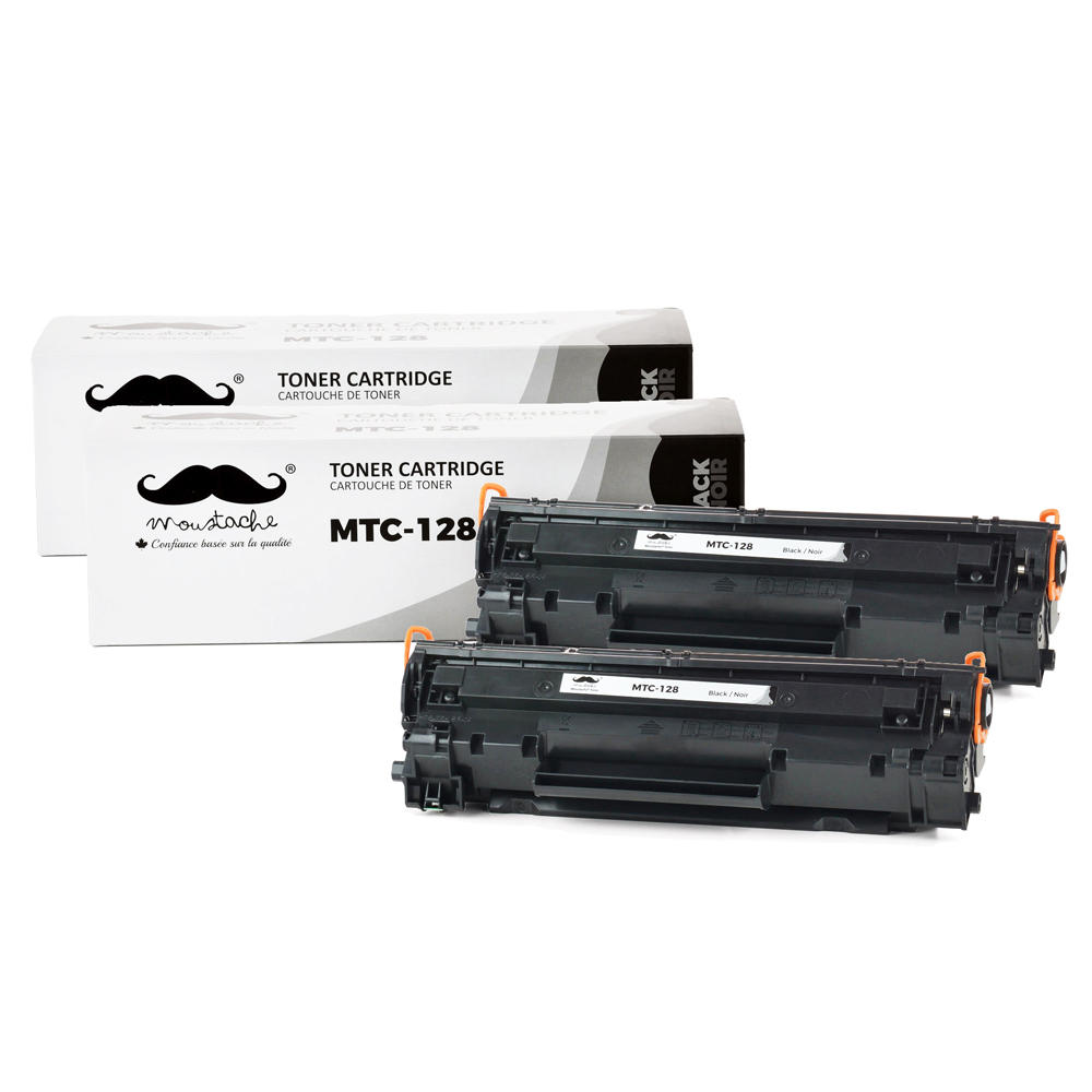 Canon 128 3500B001AA Compatible Black Toner Cartridge - Moustache®