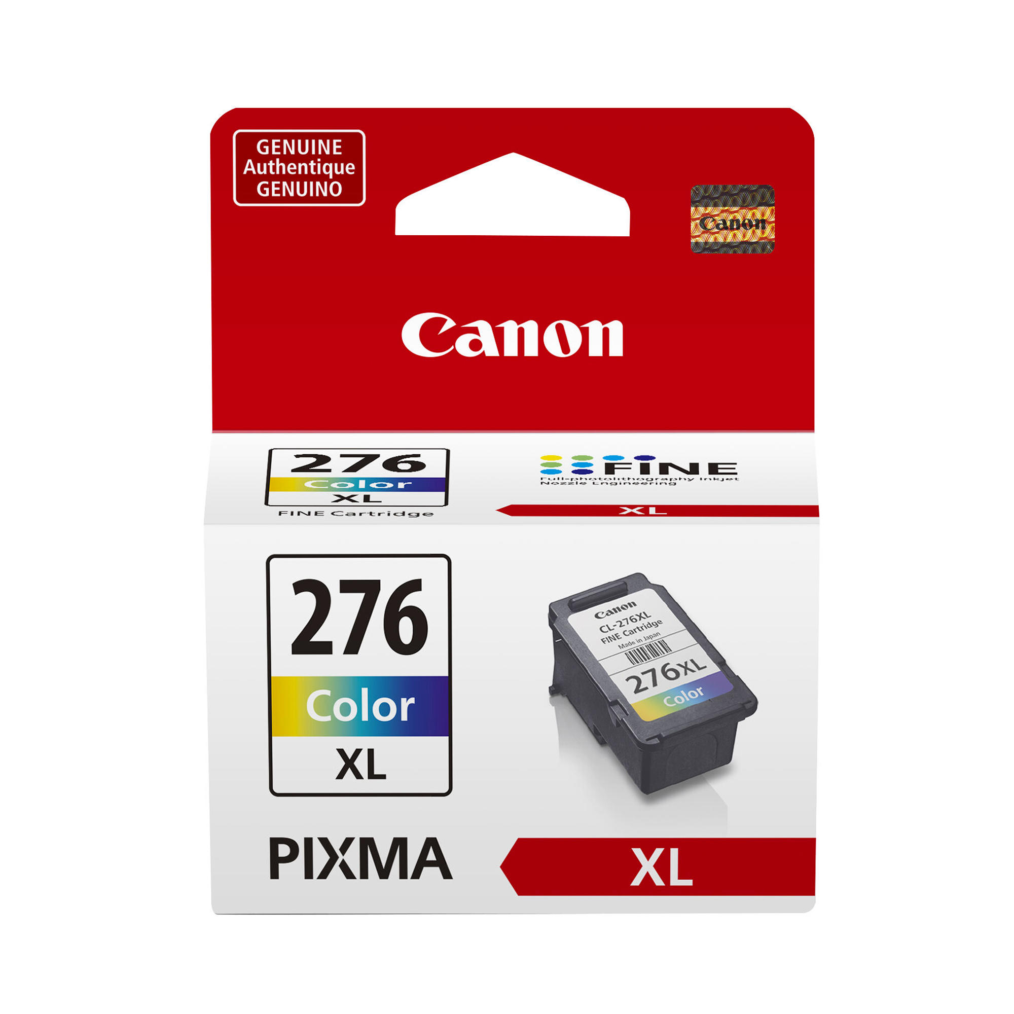Canon PG-275XL CL-276XL Remanufactured Black and Color Ink Cartridge ...