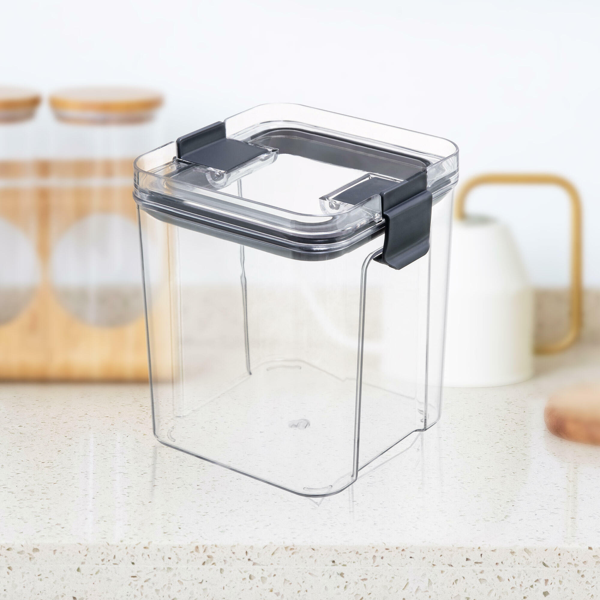 Airtight Food Storage Container with Side-locking Lids – STORA