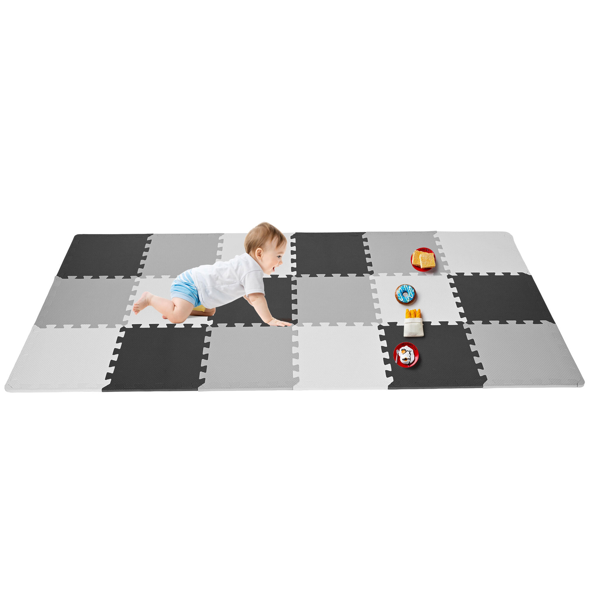 18 Pcs Puzzle Play Mat EVA Foam Mat for Baby - LIVINGbasics®