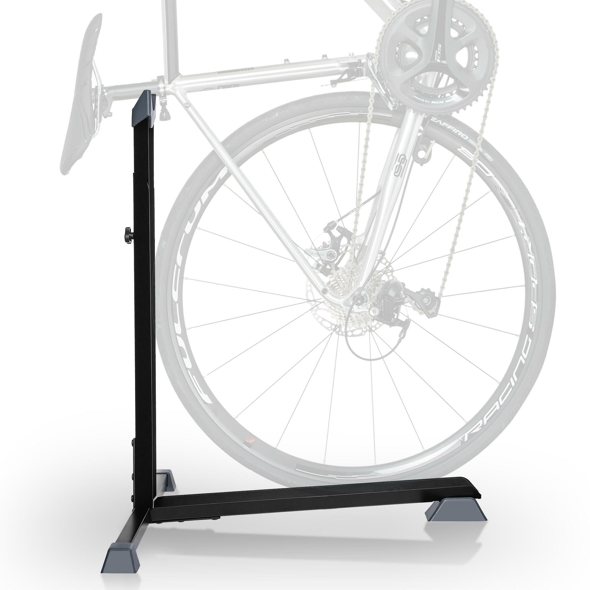 Upright Design Bicycle Stand Rack with Adjustable Height for Indoor ...